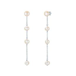 Valero Pearls Earrings female Silver size One Size