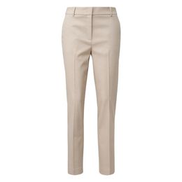 comma, COMMA B&uuml;gelfaltenhose Damen Gr&ouml;&szlig;e 52 beige