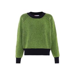 Sookie Pullover Damen Gr&ouml;&szlig;e M/L gr&uuml;n / schwarz
