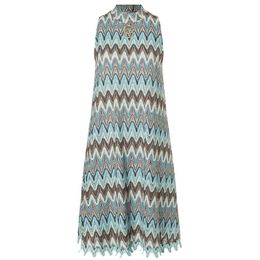 ana alcazar Knitted dress 'Zefina' female Blue, Brown size 40