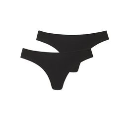 Lascana String schwarz Gr. 40/42 f&uuml;r Damen. K&ouml;rpernah. Nachhaltig.