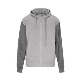 ALEKO Sweatjacke Herren Gr&ouml;&szlig;e XL dunkelgrau / graumeliert