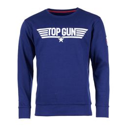 Top Gun Sweatshirt male Blue size XXXL
