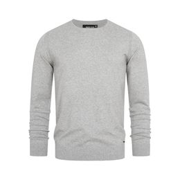 INDICODE Jeans Sweater 'Gamal' male Grey size S