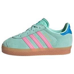 adidas originals Sneaker 'Gazelle' Jungen Gr&ouml;&szlig;e 23.5 royalblau / gold / mint / hellpink