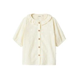 name it Bluse M&auml;dchen Gr&ouml;&szlig;e 92 braun / hellgelb