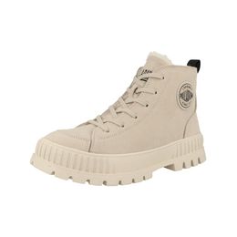 Palladium Lace-Up Ankle Boots 'Pallashock' female Beige size 45