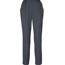 GOLDNER Pleated Pants 'Martha' female Grey size 26