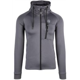 Gorilla Wear Sweatjacke 'Scottsdale' Herren Gr&ouml;&szlig;e XXXL grau