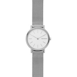 Skagen Quarzuhr Damen Gr&ouml;&szlig;e One Size silber / wei&szlig;