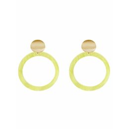 Gemshine Earrings 'GOLDEN' female Gold size One Size