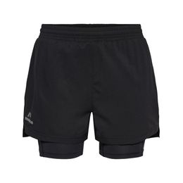 Newline Sportshorts 'Dallas' Damen Gr&ouml;&szlig;e L grau / schwarz