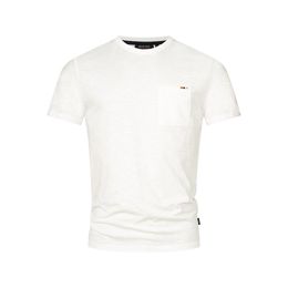 INDICODE JEANS T-shirt 'Andorra' Herren Gr&ouml;&szlig;e L wei&szlig;