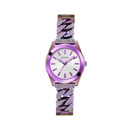 Guess Analog Watch female Purple size One Size
