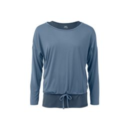 Tchibo - 2-in-1-Sportshirt - Damen - Gr. XL - dunkelblau