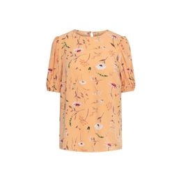 Tchibo - Blusenshirt - Damen - Gr. 48 - apricot/gebl&uuml;mt