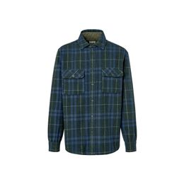 Tchibo - Flanell-Hemdjacke - Herren - Gr. XXL - blau/kariert