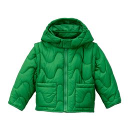Tchibo - Steppjacke aus recyceltem Material - Kinder - Gr. 110/116 - gr&uuml;n