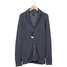 Massimo Dutti Strickjacke Herren Gr&ouml;&szlig;e L Second Hand blau