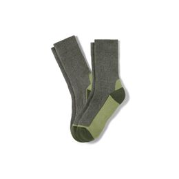 Tchibo - 2 Paar Outdoor-und-Gartensocken - Unisex - Gr. 35-38 - khaki