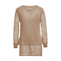 LUREA Pullover Damen Gr&ouml;&szlig;e XS/S taupe