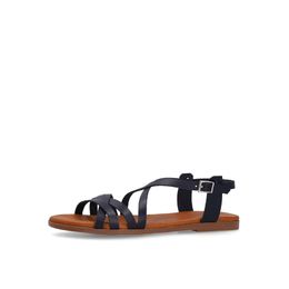 Manfield Strap Sandals 'Flache' female Black size 42