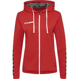 Hummel Athletic Zip-Up Hoodie 'Authentic' male Red size L