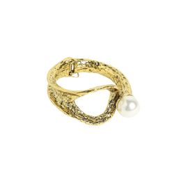 SOHI Armband ' Hagami ' Damen Gr&ouml;&szlig;e Onesize gold / perlwei&szlig;