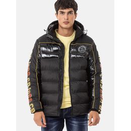 Cipo & Baxx Cipo & Baxx Winter Jacket male Black size S