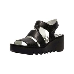 Fly London Strap Sandals female Black size 37