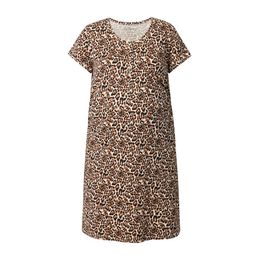 Ulla Popken Dress female Brown size 54-56