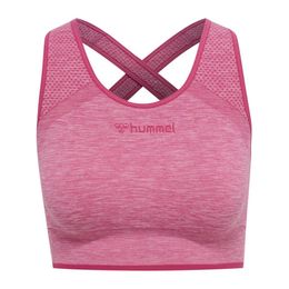 Hummel Sport-BH Damen Gr&ouml;&szlig;e S cyclam / rosa / eosin