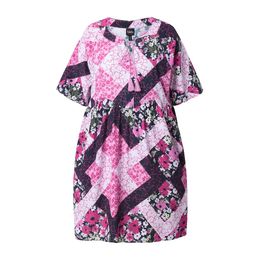 Ulla Popken Summer Dress female Pink size 50-52