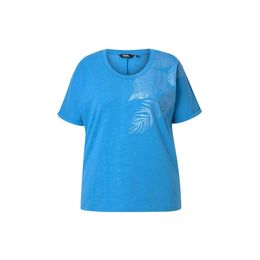 Ulla Popken Shirt female Blue size 62-64
