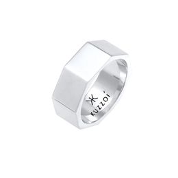 Kuzzoi Ring 'Hexagon' male Silver size 66