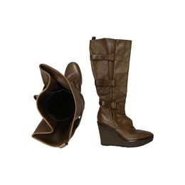 Yves Saint Laurent Stiefel Damen Gr&ouml;&szlig;e 39 Second Hand braun
