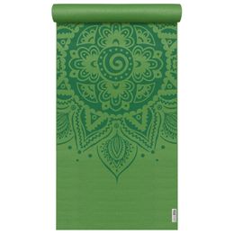 YOGISTAR.COM Mat 'Basic Art Collection Spiral Mandala' male Green size One Size