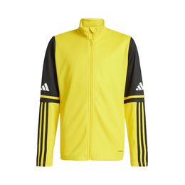 adidas Performance Sportjacke 'Sq 25' Jungen Gr&ouml;&szlig;e 164 gelb / schwarz / wei&szlig;