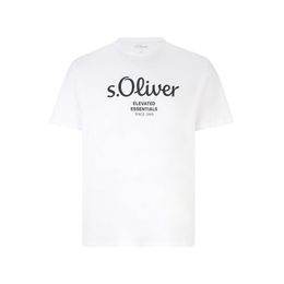 s.Oliver Men Big Sizes Shirt male White size 3XL