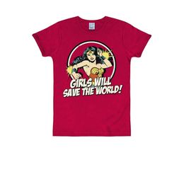 logoshirt Shirt 'Wonder Woman' male Red size M