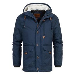 INDICODE Jeans Winter Jacket ' Crossing ' male Blue size S