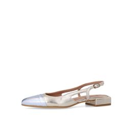 Manfield Ballet Flats with Strap female Gold size 39