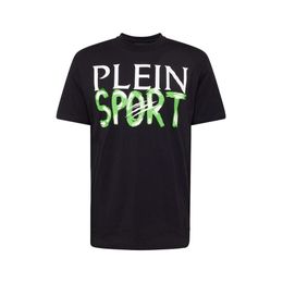Plein Sport T-Shirt Herren Gr&ouml;&szlig;e S khaki / neongr&uuml;n / schwarz / wei&szlig;
