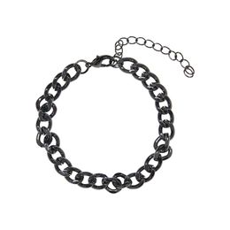 Urban Classics Armband Damen Gr&ouml;&szlig;e S/M schwarz / silber