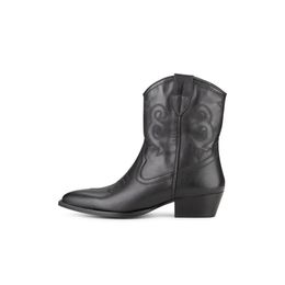 PS Poelman Cowboystiefel 'Moco' Damen Gr&ouml;&szlig;e 41 gold Winterschuhe