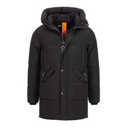 INDICODE Jeans Winter Parka 'Kasper' male Black size XXL