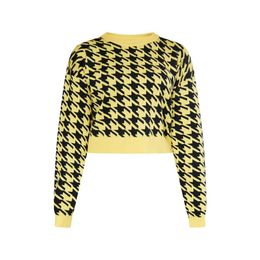 Rockeasy Sweater female Yellow size M