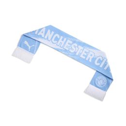 Puma Sports Scarf 'Manchester City Essentials' male Blue size Onesize