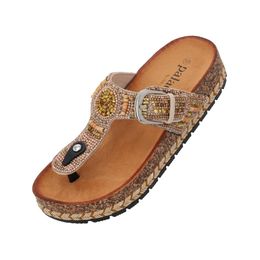 Palado By Sila Sahin T-Bar Sandals 'Ikoh ' female Beige size 41