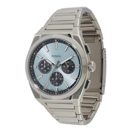 Fossil Analog Watch 'Everett' male Silver size One Size